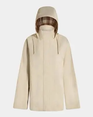 Varley Etta Short Hooded Rain Jacket