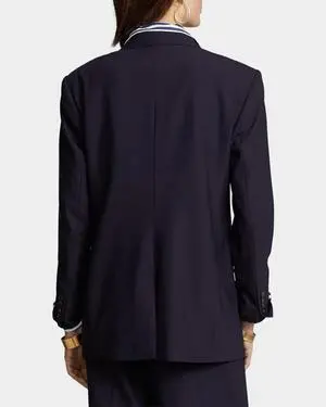 Polo Ralph Lauren Single-breasted Stretch Wool Blazer