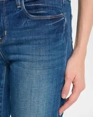 L & APOS;AGENCE Sneeki Low-rise Sneaker Straight Jeans - Hasting