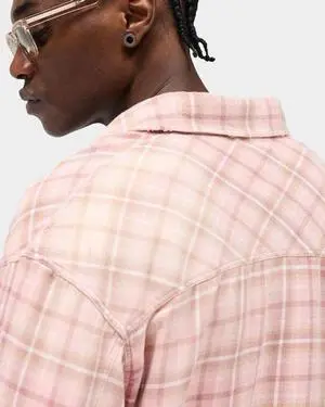 REPRESENT Apos;s Legacy Check Cotton Shirt - Quartz