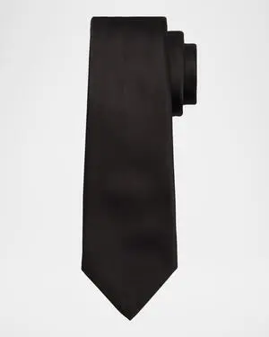 Kiton Apos;s Solid Silk 7-fold Tie - Miscellane