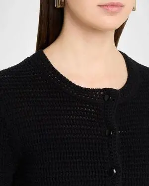 Vince Crochet Cardigan
