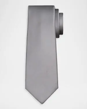 Kiton Apos;s Solid Silk 7-fold Tie - Miscellane