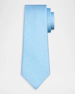 Kiton Apos;s Crosshatch Silk 7-fold Tie - Miscellane