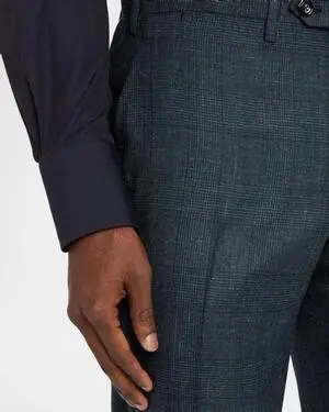 Kiton Apos;s Tonal Plaid Cashmere Two-piece Suit - Navy