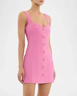 Rebecca Vallance Muriel Panelled A-line Mini Dress