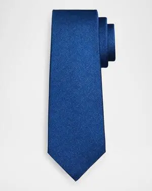 Kiton Apos;s Crosshatch Silk 7-fold Tie - Miscellane