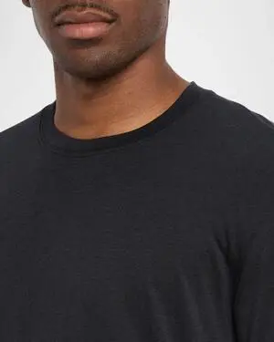 TOM FORD Men & Apos;s Lyocell And Cotton Long-sleeve T-shirt Black
