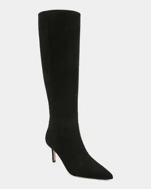 Veronica Beard 70mm Lisa Suede Knee-high Boots