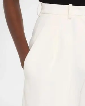 Michael Kors Pleated High-rise Wool Pants