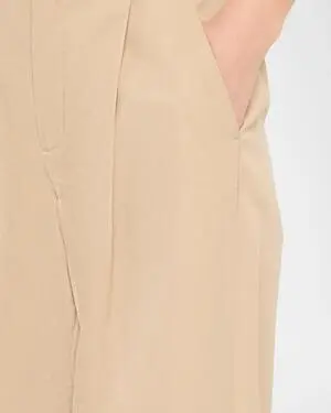 Vince Camille Mid-rise Cotton-blend Trousers - Wheatstone
