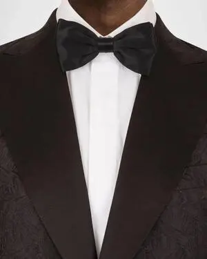 Stefano Ricci Apos;s Silk Pre-tied Bow Tie - Black