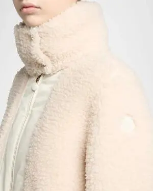Moncler Glorieux Padded Faux Fur Jacket Miscellane