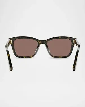Dior Dioribbon S2i 53mm Rectangular Sunglasses - Dark Havan