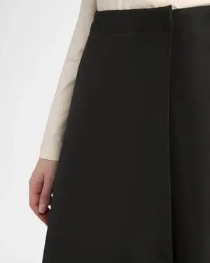 Moncler Full A-line Midi Skirt