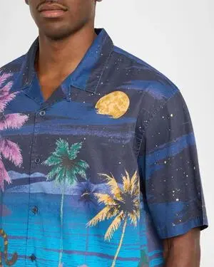 Ksubi Apos;s Moonlight Cotton Short-sleeve Shirt - Assorted