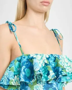 ALEMAIS Margo Ruffle One-piece Swimsuit