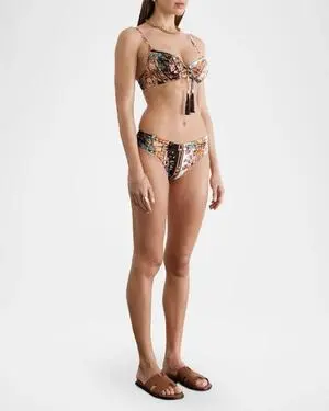 AQUA BLU AUSTRALIA Crawford Bikini Top - Multi