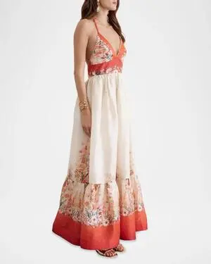 AQUA BLU AUSTRALIA Claudia Maxi Dress
