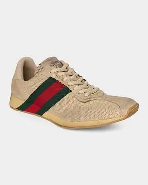 Gucci Tempo Low-top Sneakers - Beige