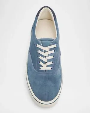Vince Apos;s Seaside Suede Low-top Sneakers - Uniform Bl