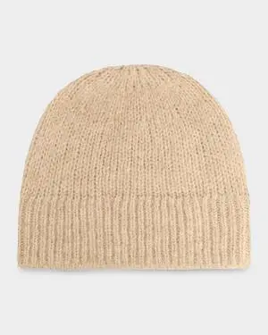 Dries Van Noten Apos;s Moss Wool Ribbed Beanie Hat - Ecru