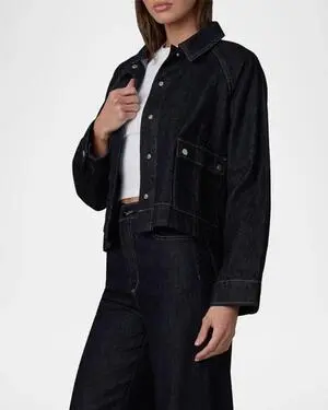 JOE & APOS;S JEANS The Patch Pocket Swing Jacket - Rinse