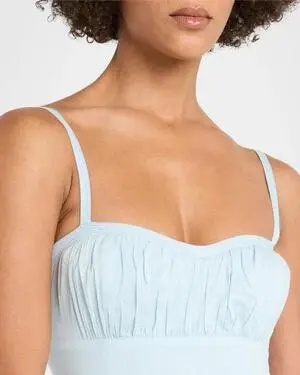 Ulla Johnson Emmalina Tiered Cotton Midi Dress