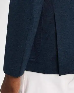 Isaia Apos;s Jersey Single-breasted Sport Coat - Navy
