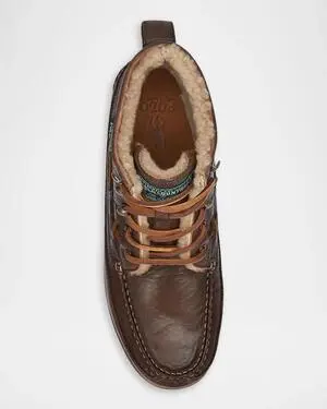 Polo Ralph Lauren Ranger Shearling-lined Boots - Brown