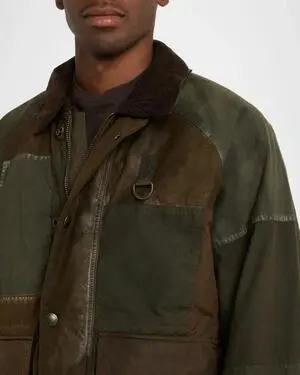 Polo Ralph Lauren Apos;s Oilcloth Utility Jacket - Patchwork