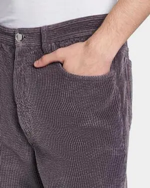 Marni Apos;s Corduroy Flared Five-pocket Pants - Deep Purpl