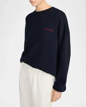 FRAME X Sotheby & Apos;s Cashmere Sweater - Navy