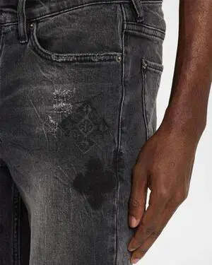 Ksubi Apos;s D-van Winkle Slim Fit Denim Jeans - Black