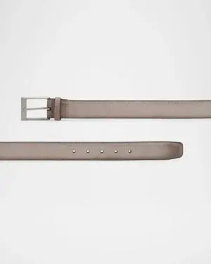 Magnanni Apos;s Telante Suede Belt - Brown