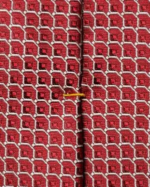 Eton Apos;s Geometric Silk Tie - Red