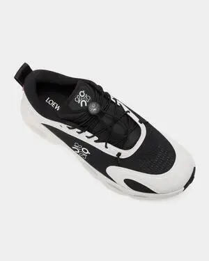 Loewe X On Cloudsolo Lightweight Sneakers - Black/eggshell