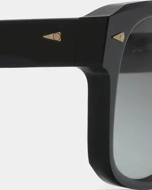 AHLEM Gros Caillou 53mm Rectangular Sunglasses - Black