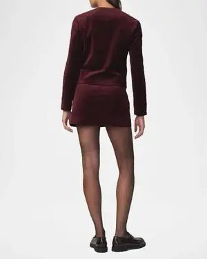 JOE & APOS;S JEANS The Lady Like Velveteen Jacket