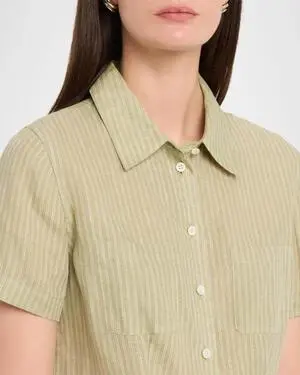 FRAME The Linen Seaside Shirt
