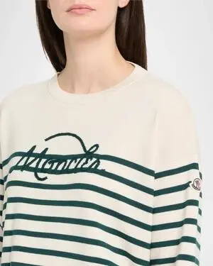 Moncler Striped Wool Sweater
