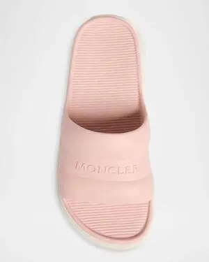 Moncler Logo Slides Slipper