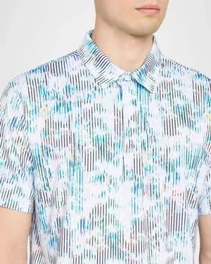 Robert Graham Apos;s Clyne Printed Button-front Shirt - Multi