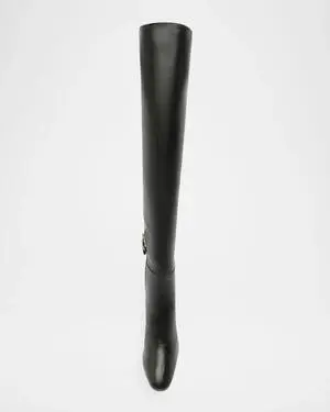 ALEXANDRE BIRMAN Anna Slouch 70mm Leather Boots