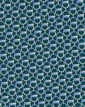 FERRAGAMO Apos;s Repeat Gancini Silk Tie - F.verde
