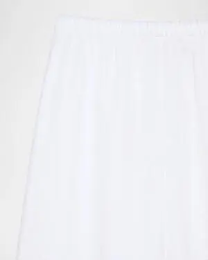 ANINE BING Roslyn Wide-leg Pants - Ivory