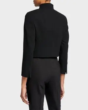 Akris Pandora Short Wool Jacket