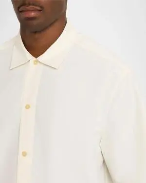 JIL SANDER Apos;s Water-repellent Short-sleeve Shirt - Eggshell