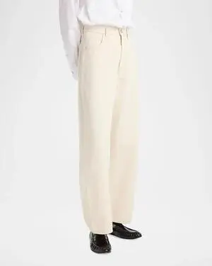 RÓHE Berber Barrel-leg Jeans