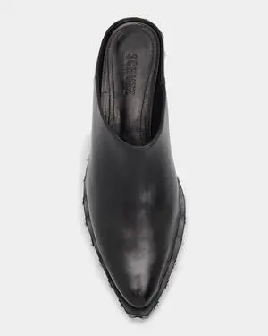 Schutz Taylor 30mm Studded Leather Mules